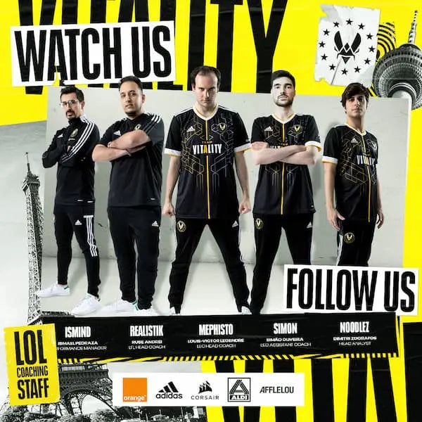 Team dévoile son coaching staff League of Legends - Team – Team Vitality