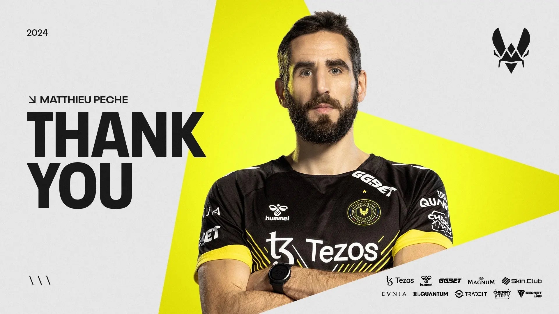 MATTHIEU PÉCHÉ CÈDE SA PLACE À AMY MAY SNOWDON – Team Vitality