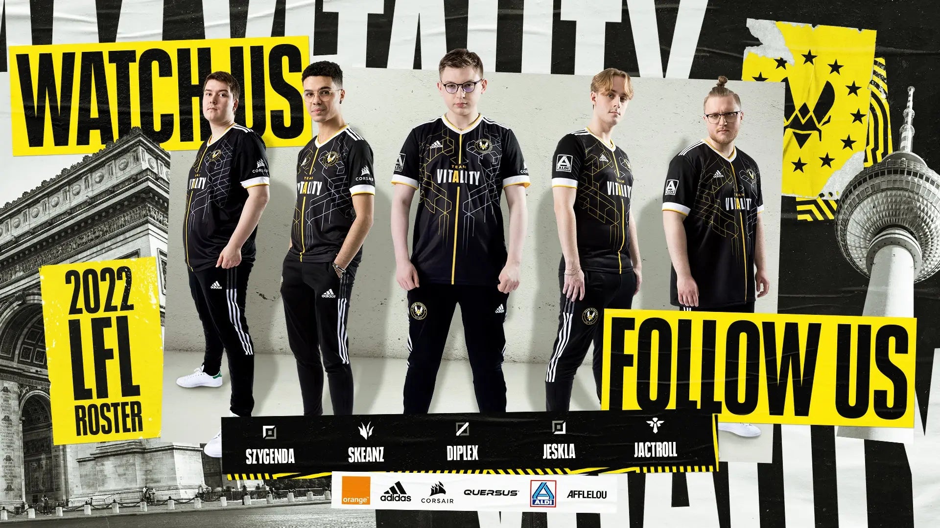 Szygenda, Jeskla et Jactroll rejoignent l'équipe LFL de Team Vitality